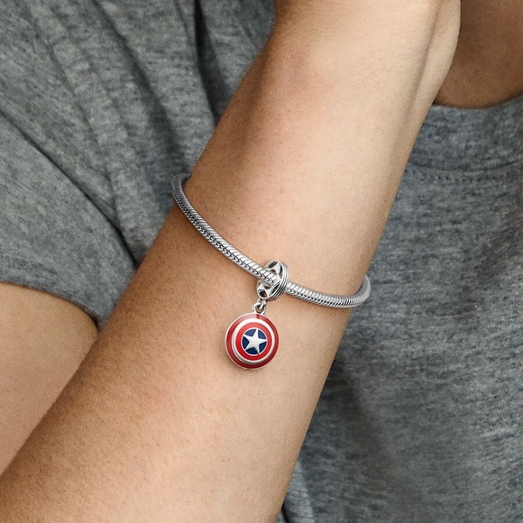 Pandora | Jewelry | Nwot Pandora X Marvel The Avengers Captain America ...